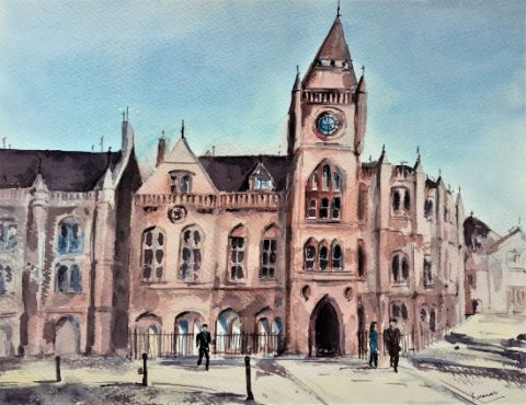 Reading Town Hall – Clock Tower – Berkshire Art Gallery – Kusum Shabong ...